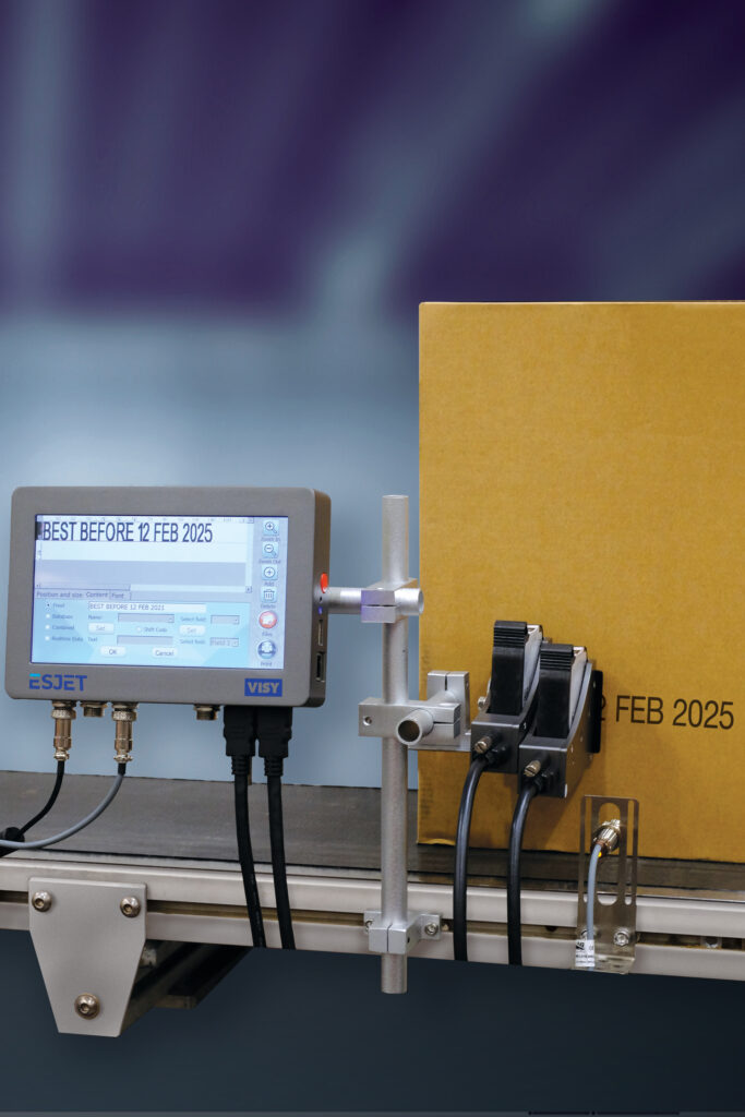 Visy ESJet – Product identification, Labelling, Inspection and Robotics